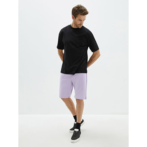 Standart Kalıp Erkek Bermuda Şort Standart Kalıp Erkek Bermuda Şort