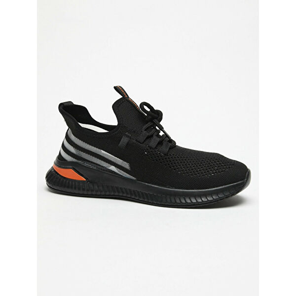 Tonny Black File Detaylı Bağcıklı Erkek Aktif Spor Ayakkabı