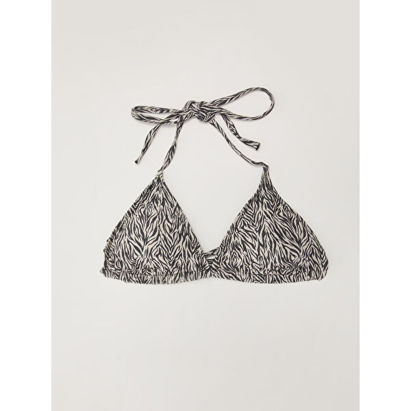 LCW DREAM Desenli Boyundan Bağlamalı Bikini Üst LCW DREAM Desenli Boyundan Bağlamalı Bikini Üst