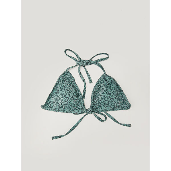 LCW DREAM Desenli Boyundan Bağlamalı Bikini Üst LCW DREAM Desenli Boyundan Bağlamalı Bikini Üst