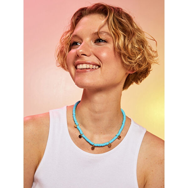 Boncuklu Kadın Kolye Boncuklu Kadın Kolye