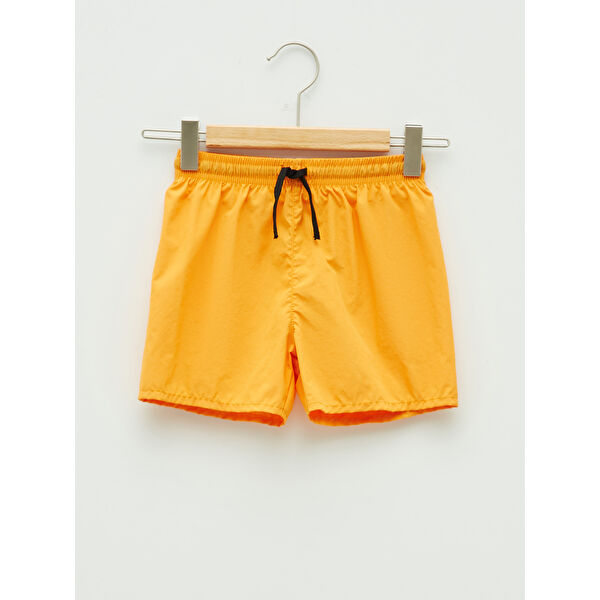 Beli Lastikli Basic Erkek Bebek Yüzme Şort