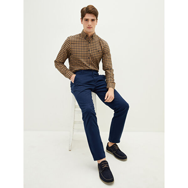 LCW CLASSIC Normal Kalıp Gabardin Erkek Chino Pantolon