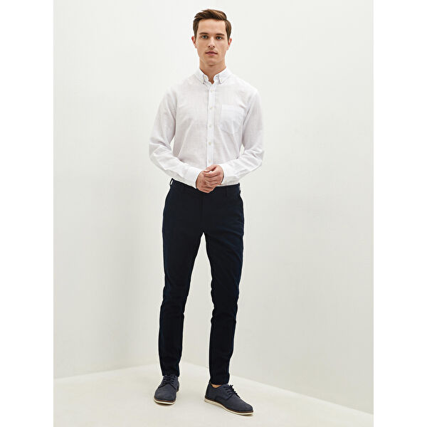 LCW CLASSIC Ekstra Dar Kalıp Gabardin Erkek Chino Pantolon LCW CLASSIC Ekstra Dar Kalıp Gabardin Erkek Chino Pantolon