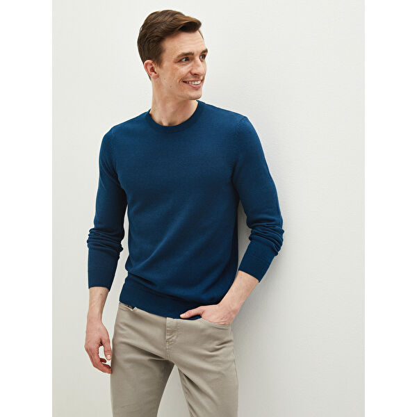 LCW BASIC Bisiklet Yaka Uzun Kollu İnce Erkek Triko Kazak LCW BASIC Bisiklet Yaka Uzun Kollu İnce Erkek Triko Kazak