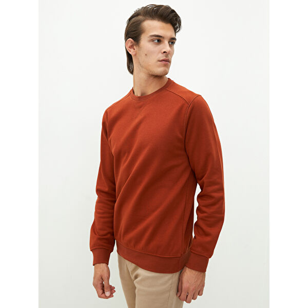 LCW BASIC Bisiklet Yaka Uzun Kollu Kalın Erkek Sweatshirt LCW BASIC Bisiklet Yaka Uzun Kollu Kalın Erkek Sweatshirt