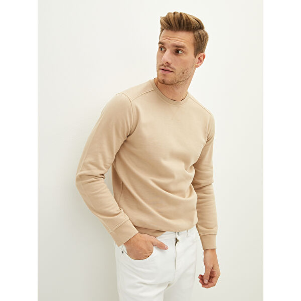 LCW BASIC Bisiklet Yaka Uzun Kollu Kalın Erkek Sweatshirt LCW BASIC Bisiklet Yaka Uzun Kollu Kalın Erkek Sweatshirt