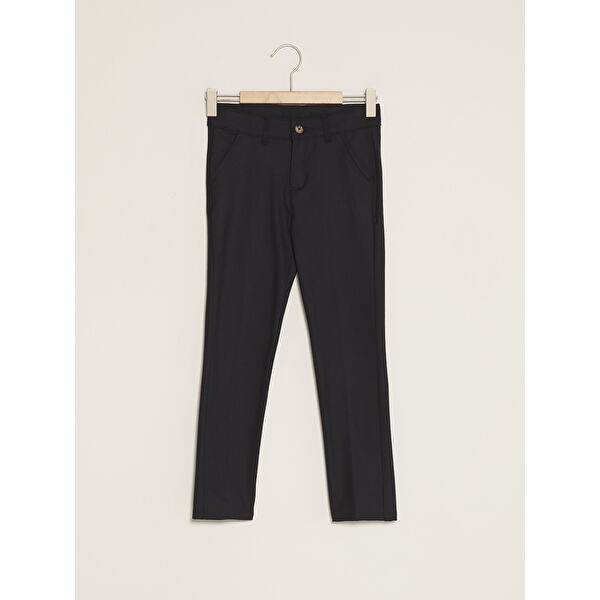 Basic Armürlü Kız Çocuk Pantolon