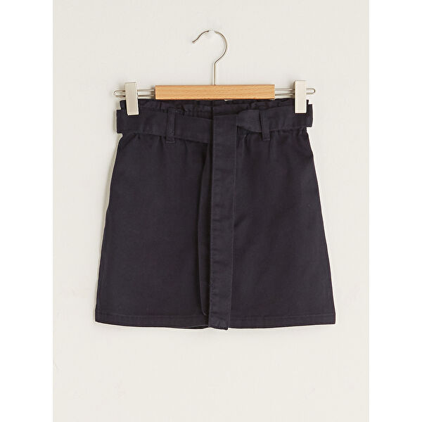 Beli Lastikli Basic Gabardin Kız Çocuk Etek