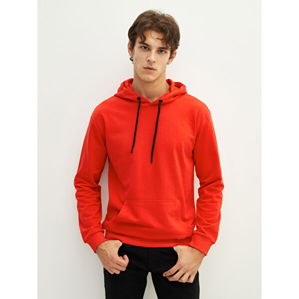 LCW CASUAL Kapüşonlu Uzun Kollu Kalın Erkek Sweatshirt LCW CASUAL Kapüşonlu Uzun Kollu Kalın Erkek Sweatshirt
