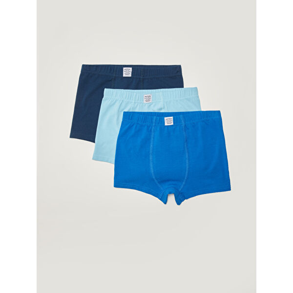 Basic Pamuklu Erkek Çocuk Boxer 3'lü Basic Pamuklu Erkek Çocuk Boxer 3'lü