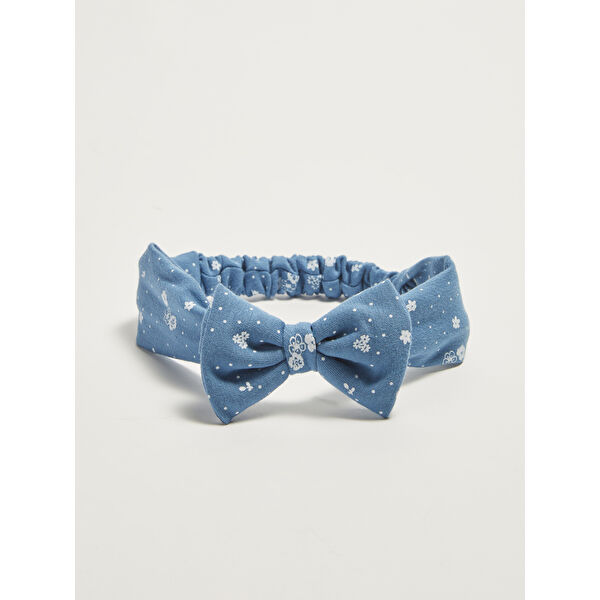 Desenli Fiyonk Detaylı Kız Bebek Saç Bandı Desenli Fiyonk Detaylı Kız Bebek Saç Bandı