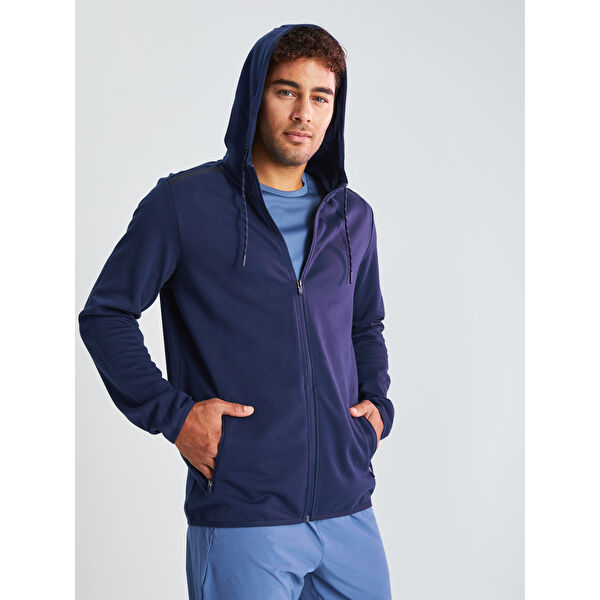 LCW SPORTS Slim Fit Kapüşonlu Erkek Aktif Spor Hırka LCW SPORTS Slim Fit Kapüşonlu Erkek Aktif Spor Hırka