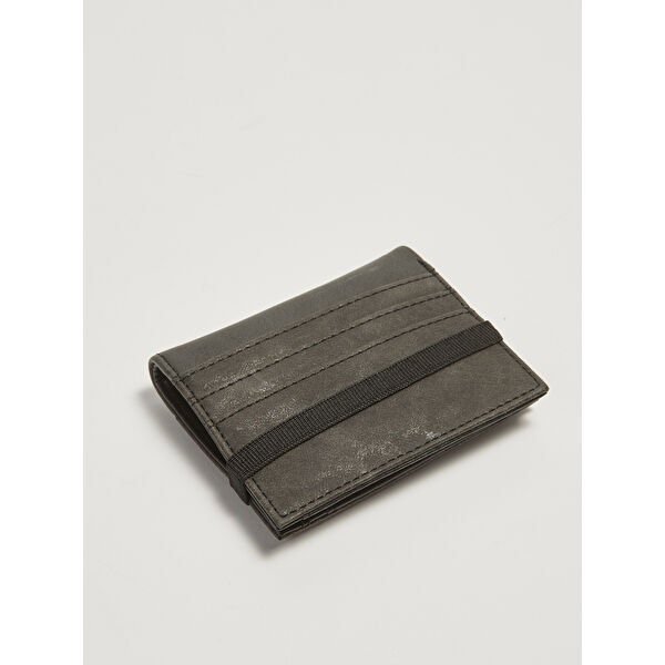 Deri Görünümlü Erkek Kartlık