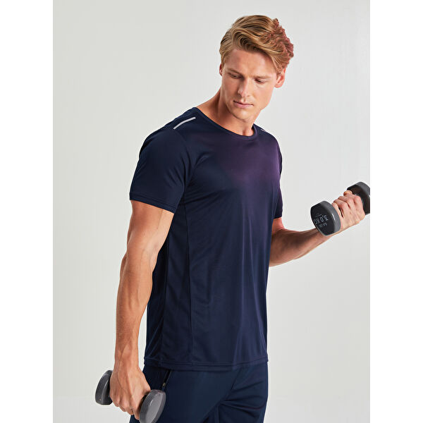 LCW SPORTS Bisiklet Yaka Kısa Kollu Aktif Spor Erkek Tişört