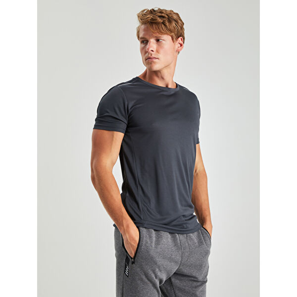 Bisiklet Yaka Kısa Kollu Aktif Spor Erkek Tişört Bisiklet Yaka Kısa Kollu Aktif Spor Erkek Tişört