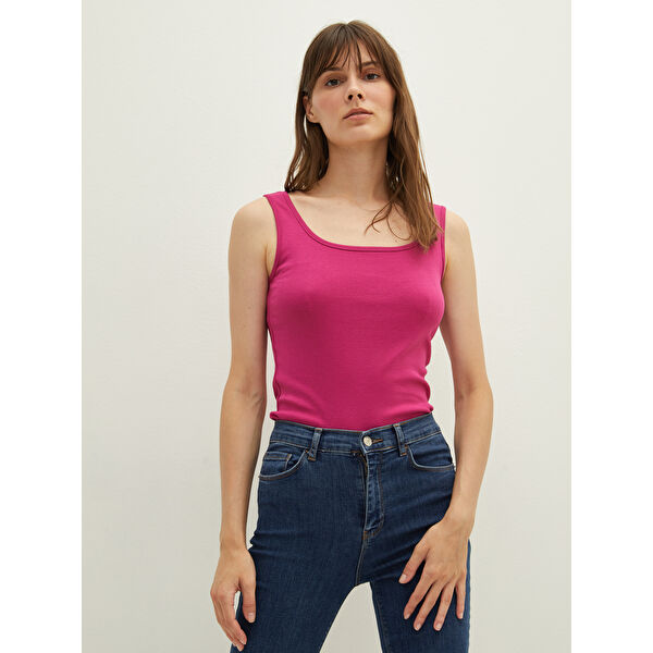 LCW BASIC U Yaka Kolsuz Pamuklu Kadın Atlet LCW BASIC U Yaka Kolsuz Pamuklu Kadın Atlet