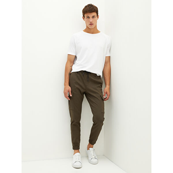 LCW CASUAL Slim Fit Erkek Kargo Pantolon