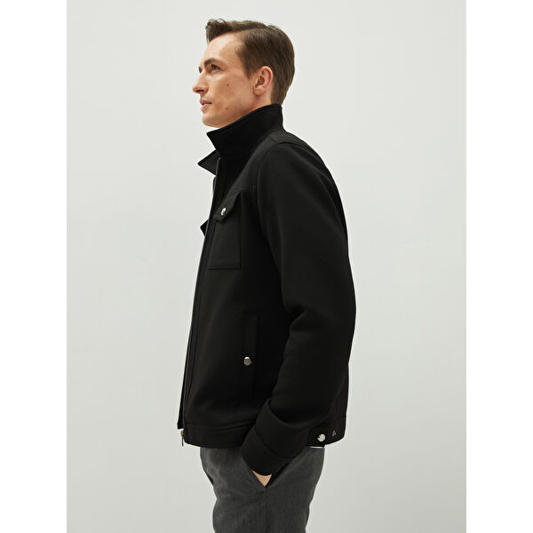 LCW VISION Slim Fit Gömlek Yaka Erkek Mont