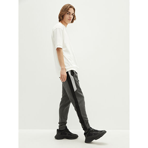 LCW CASUAL Slim Fit Baskılı Kalın Erkek Eşofman Altı LCW CASUAL Slim Fit Baskılı Kalın Erkek Eşofman Altı