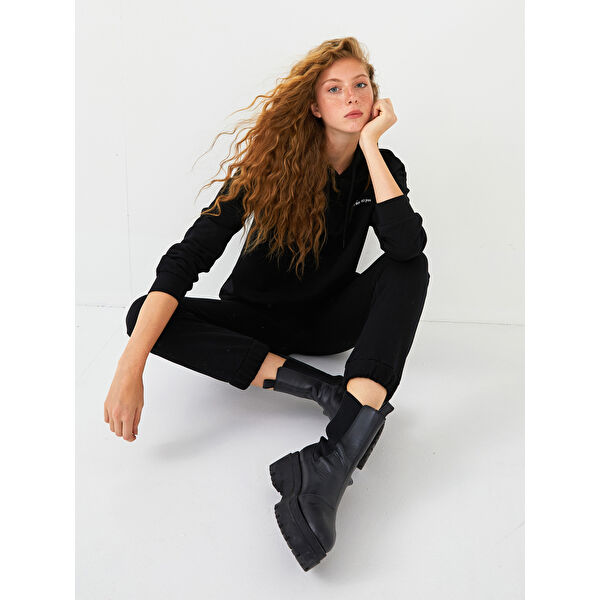 XSIDE Kapüşon Yaka Baskılı Uzun Kollu Kadın Sweatshirt XSIDE Kapüşon Yaka Baskılı Uzun Kollu Kadın Sweatshirt