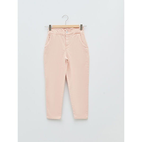 Basic Gabardin Paperbag Kız Çocuk Pantolon Basic Gabardin Paperbag Kız Çocuk Pantolon