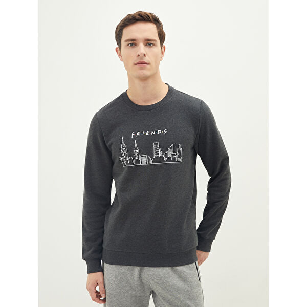 LCW CASUAL Bisiklet Yaka Uzun Kollu Friends Baskılı Erkek Sweatshirt LCW CASUAL Bisiklet Yaka Uzun Kollu Friends Baskılı Erkek Sweatshirt