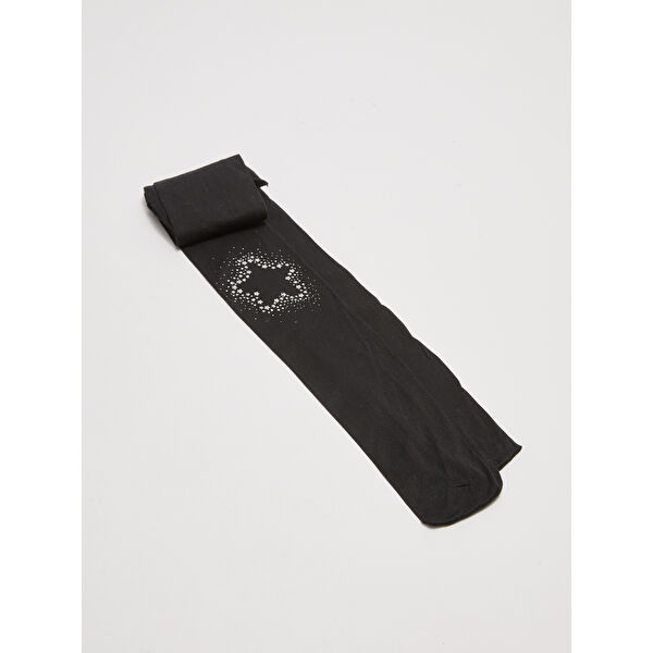 Desenli Kız Çocuk Külotlu Çorap