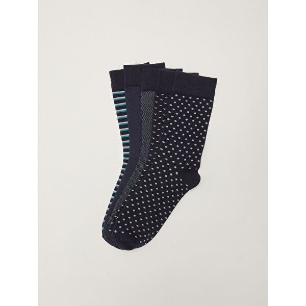 Desenli Erkek Soket Çorap 5'li