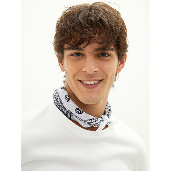 Şal Desenli Erkek Bandana Şal Desenli Erkek Bandana