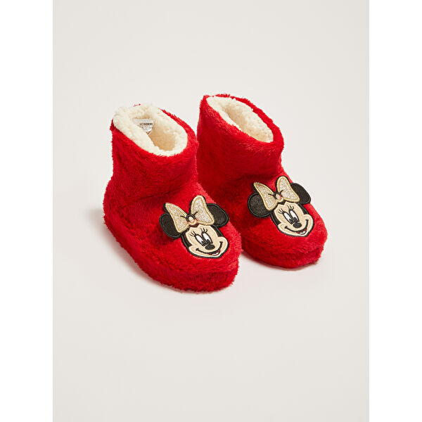 Minnie Mouse Lisanslı Kız Bebek Ev Botu Minnie Mouse Lisanslı Kız Bebek Ev Botu