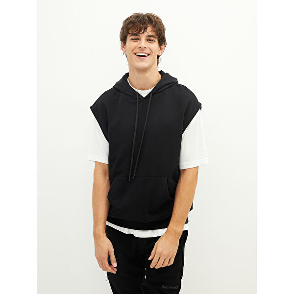 LCW CASUAL Kapüşonlu Basic Kalın Erkek Sweatshirt