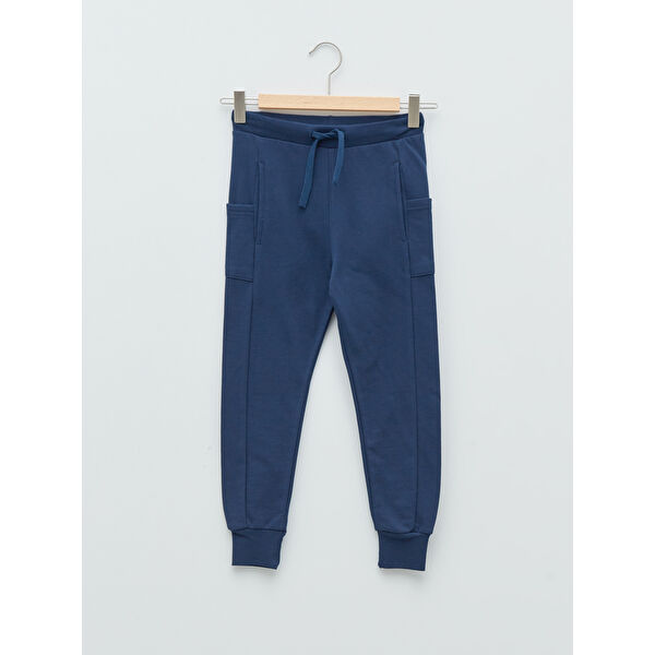 Beli Lastikli Basic Erkek Çocuk Jogger Eşofman Altı
