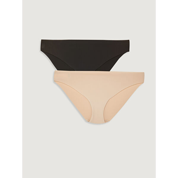 Düz Dikişsiz Külot 2'li Paket