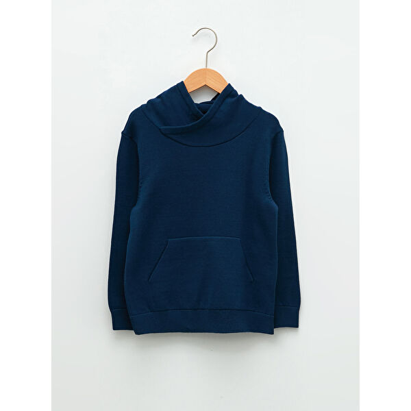 Keşiş Yaka Basic Uzun Kollu Erkek Çocuk Triko Kazak Keşiş Yaka Basic Uzun Kollu Erkek Çocuk Triko Kazak