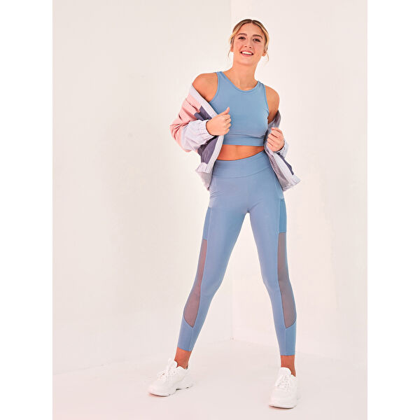 X-SIDE x Aleyna Kalaycıoğlu Kadın Spor Mont - Bisiklet Yaka Renk Bloklu Uzun Kollu X-SIDE x Aleyna Kalaycıoğlu Kadın Spor Mont - Bisiklet Yaka Renk Bloklu Uzun Kollu