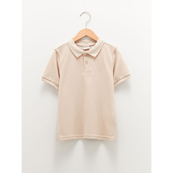 Polo Yaka Basic Kısa Kollu Pamuklu Erkek Çocuk Tişört Polo Yaka Basic Kısa Kollu Pamuklu Erkek Çocuk Tişört