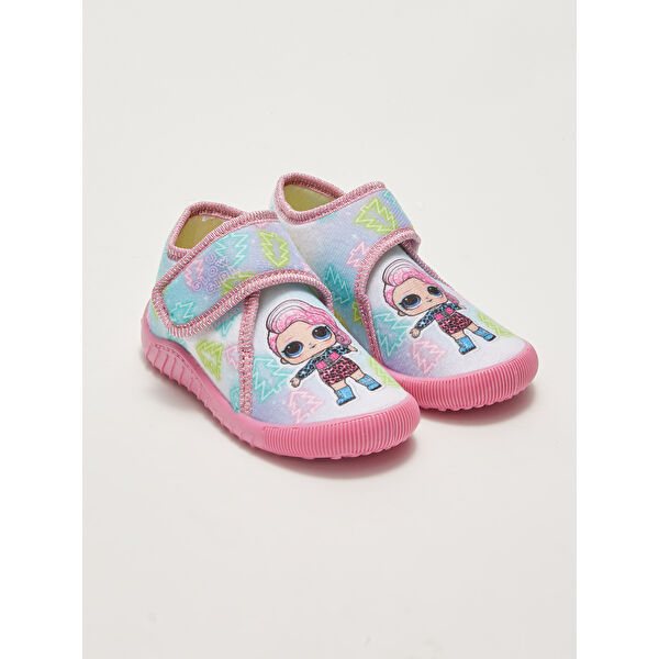 LOL Lisanslı Cırt Cırtlı Kız Çocuk Panduf LOL Lisanslı Cırt Cırtlı Kız Çocuk Panduf