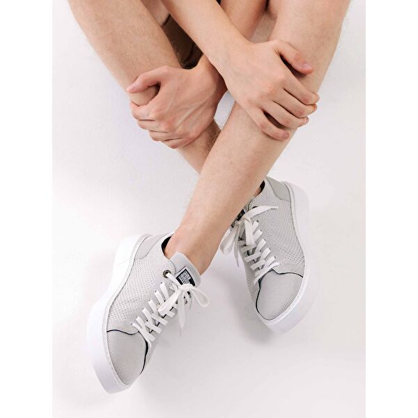 BUB X LC WAIKIKI Bağcıklı Erkek Triko Spor Ayakkabı BUB X LC WAIKIKI Bağcıklı Erkek Triko Spor Ayakkabı