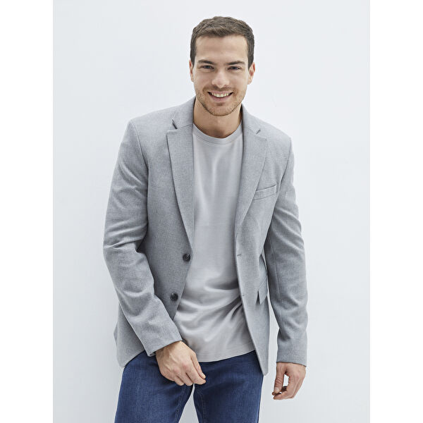 Dar Kalıp Erkek Blazer Ceket Dar Kalıp Erkek Blazer Ceket