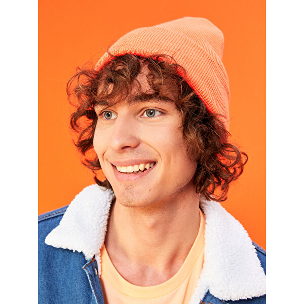 Düz Triko Erkek Bere 2'li