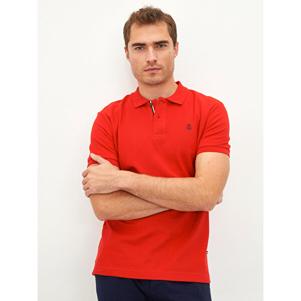 Polo Yaka Kısa Kollu Erkek Tişört