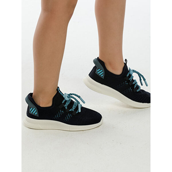 Letoon File Detaylı Bağcıklı Kız Çocuk Aktif Spor Ayakkabı