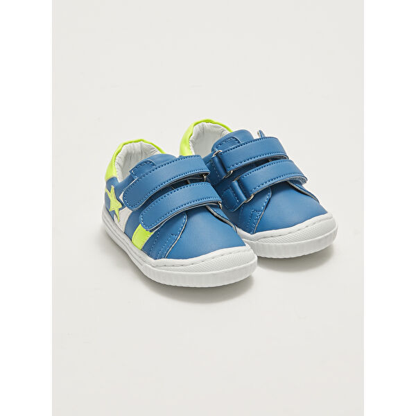 İçi Deri Astarlı Cırt Cırtlı Erkek Bebek İlk Adım Ayakkabısı İçi Deri Astarlı Cırt Cırtlı Erkek Bebek İlk Adım Ayakkabısı