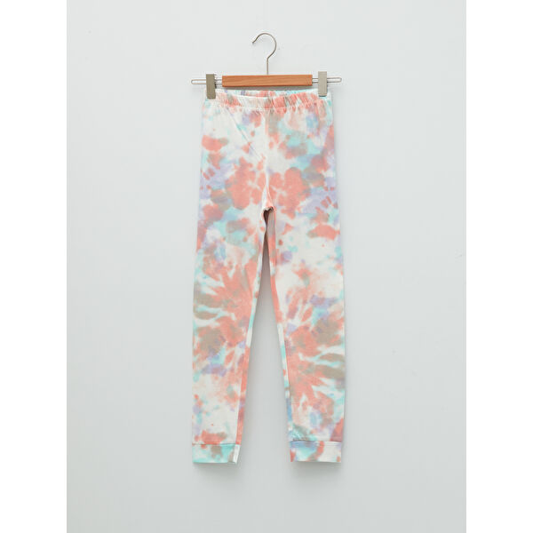 Beli Lastikli Batik Desenli Kız Çocuk Pijama Alt Beli Lastikli Batik Desenli Kız Çocuk Pijama Alt