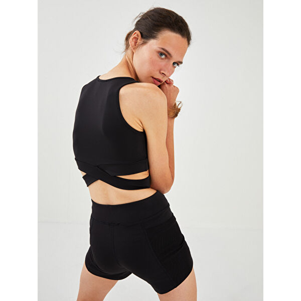 XSIDE Bisiklet Yaka Düz Kolsuz Spor Büstiyer