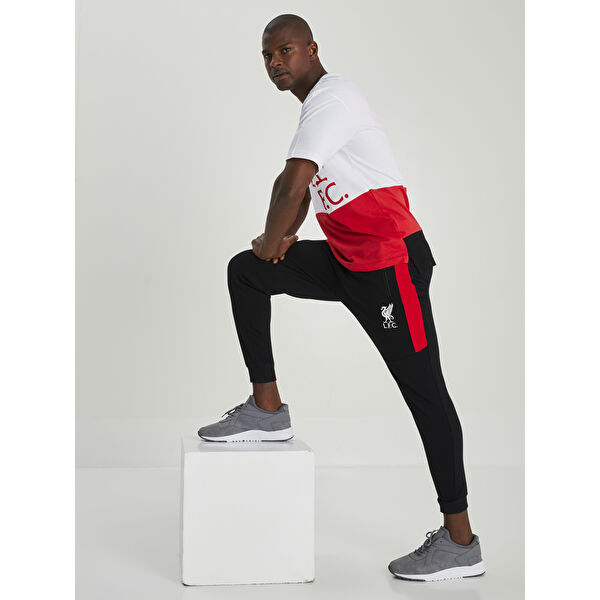 Slim Fit Liverpool Baskılı Erkek Spor Jogger Eşofman Altı Slim Fit Liverpool Baskılı Erkek Spor Jogger Eşofman Altı