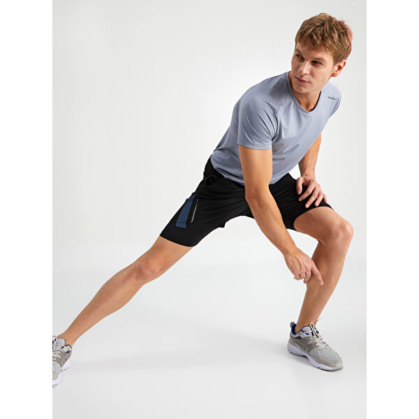 LCW SPORTS Slim Fit Erkek Spor Taytlı Şort