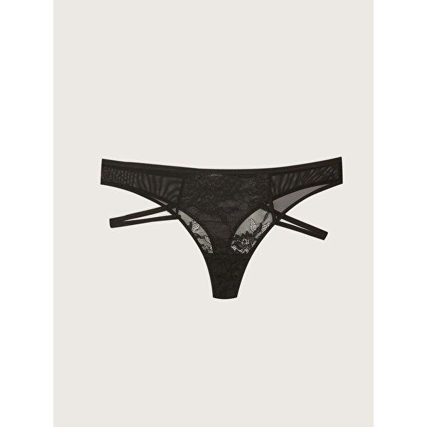 Dantel Detaylı Kadın Tanga Külot Dantel Detaylı Kadın Tanga Külot