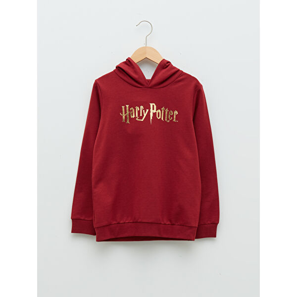 Kapüşonlu Harry Potter Baskılı Uzun Kollu Erkek Çocuk Sweatshirt Kapüşonlu Harry Potter Baskılı Uzun Kollu Erkek Çocuk Sweatshirt